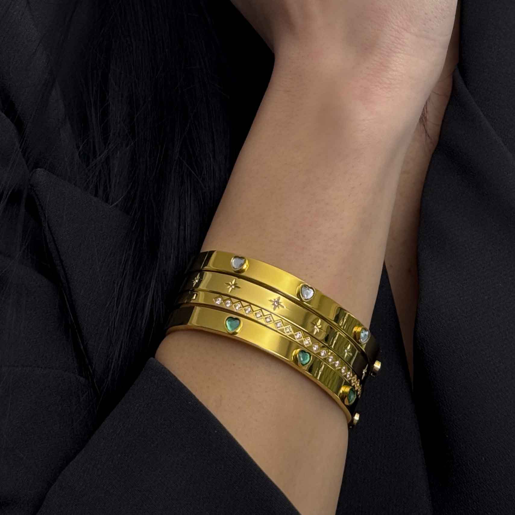 Stainless Bangles – Trendella Accessories